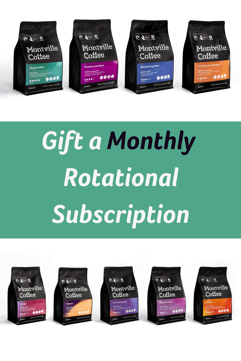 Gift Rotational Subscription - Monthly – Montville Coffee